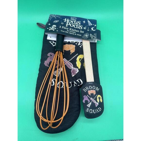 Disney | Kitchen | Disney Hocus Pocus Broom Squad 3 Piece Kitchen ...